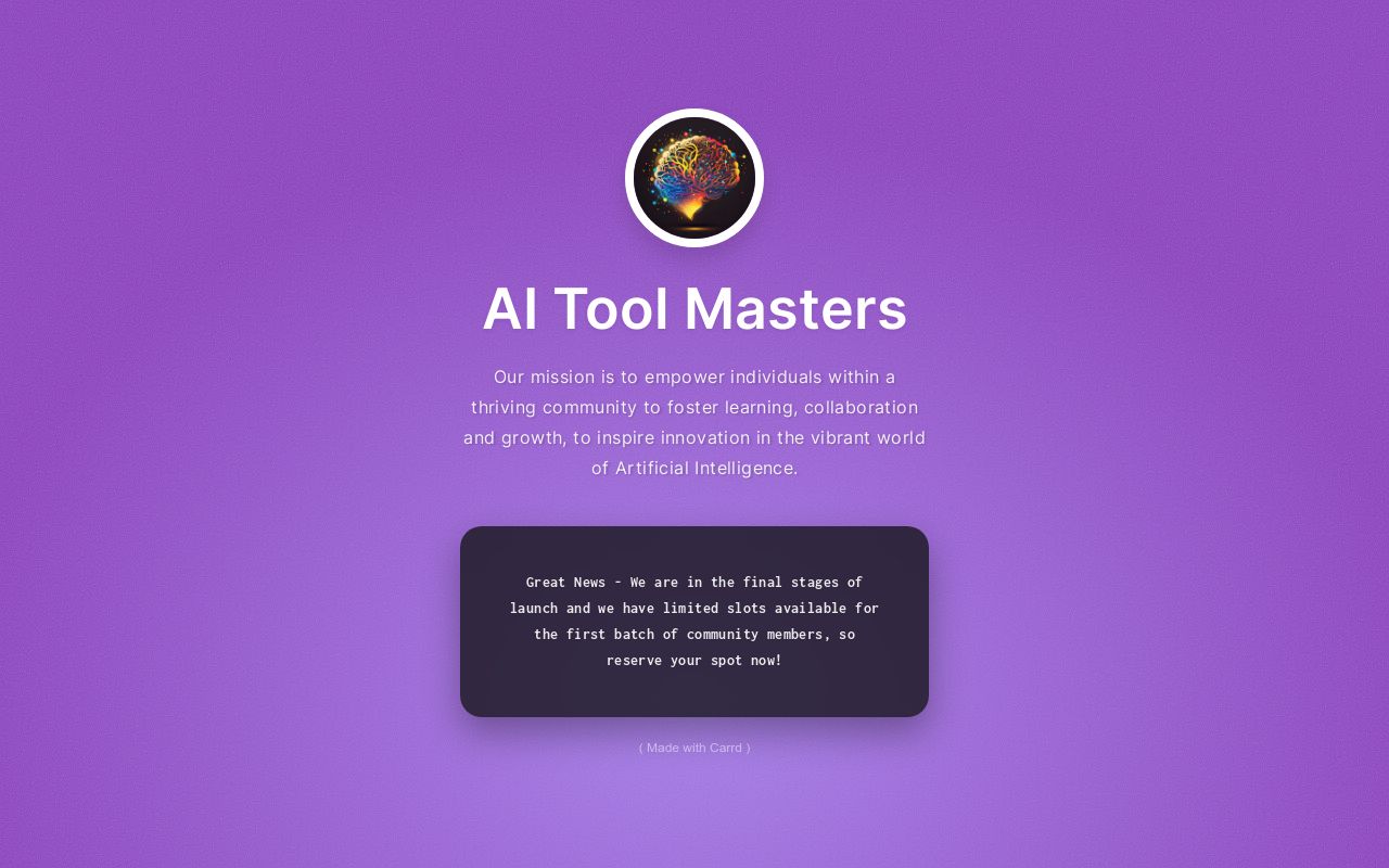 AI Tool Masters